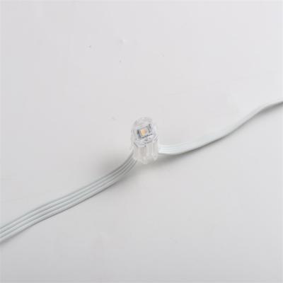 China DMX512 1.5W RGB LED Eave Lights Outdoor House Decoration 24V IP67 Programmable for sale
