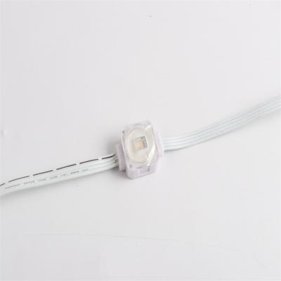 China Addressable 20mm Diameter RGB Waterproof Eave Light for Permanent Christmas Decoration for sale