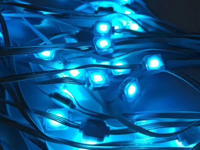China IP67 Outdoor RGB Pixel Eave Light 1.5W DC24V Programmable LED Holiday Decoration for sale