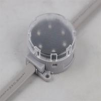 China 50mm diameter point light source red green blue monochrome 24V outdoor permanent pixel light for sale