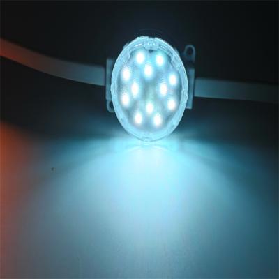 China RGBW 6500K Pixel Light 12xSMD3535 50mm Point Light Source IP67 Waterproof DC24V for sale