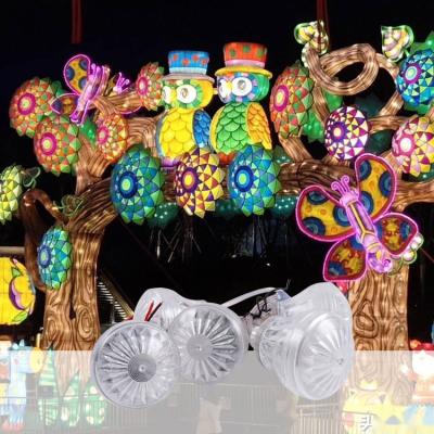 China 12V DMX512 RGB LED Amusement Lamp 50000H Outdoor Building Decoration Color Bulb for sale