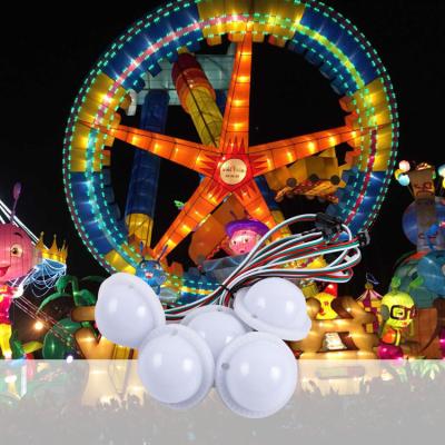 China LED Amusement Park Light 60mm 5050RGB 2W DC12V Decorative Outdoor Lamp for sale