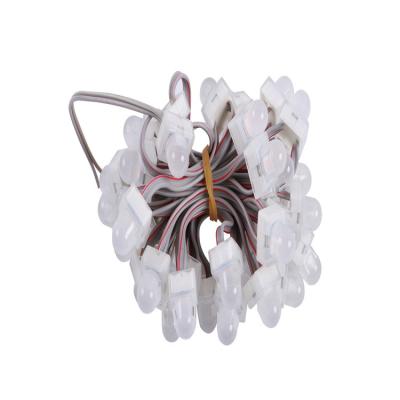 China 12mm Square Addressable LED Pixel Light 0.3W DC12V 160 Degree IP67 RGB for sale