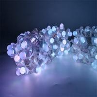 China Smart 12mm SMD5050 RGBW Pixel LED String Light IP67 Outdoor Decoration 50pcs DC5V for sale