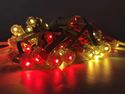 China IP67 RGB LED Pixel Point Light 0.4W DC12V Programmable Outdoor Eave Light for sale