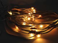China SPI LED Pixel Aluminum Track Point Lights 1.5W DC24V RGB Decoration Eave Light for Building Holiday Kits for sale