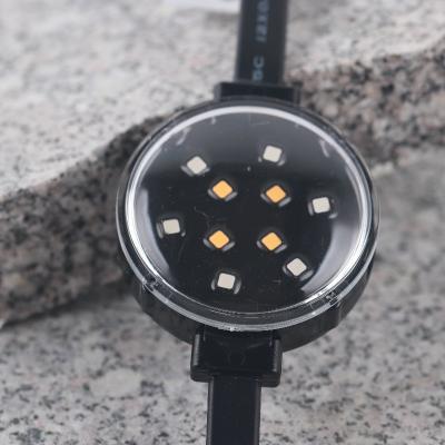 China IP67 Waterproof RGB 50mm SMD3535 DMX512 Smart Pixel LED Point Light 24V 200W for sale