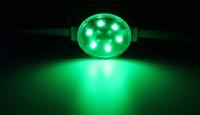 China IP67 Waterproof RGB 50mm SMD3535 DMX512 Smart Pixel LED Point Light 24V 200W for sale