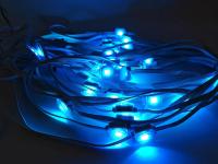 China 24V RGBIC WiFi LED Eaves Light Strip Pixel 60PCS IP67 Programmable SPI Controller for sale