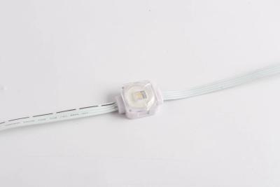 China Miracle Bean RGB Full Color LED Pixel Square Eaves Light DC24V 1.5W Programmable IP67 for sale
