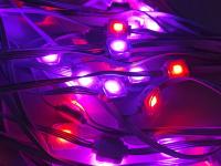 China 25mm RGB RGBW Permanent Christmas Track Light IP67 Outdoor LED Pixel Eaves Light DC24V 1.5W for sale