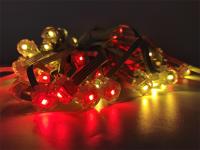 China Dimmable Christmas LED Eave Lights Outdoor Decoration 12V 0.4W 20mm IP67 Waterproof for sale