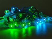 China IP67 Waterproof LED Eave Lights 24V Outdoor Decoration RGB 1.5W Programmable for sale