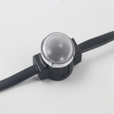 China IP67 Addressable 24V 30mm DMX RGB RGBW LED Dot Pixel Point Module Wall Light 0.6W for sale