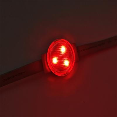 China Full Color LED Point Light 12V RGB IP67 Pixel Light PC Glue Lamp Body 0.8W for sale