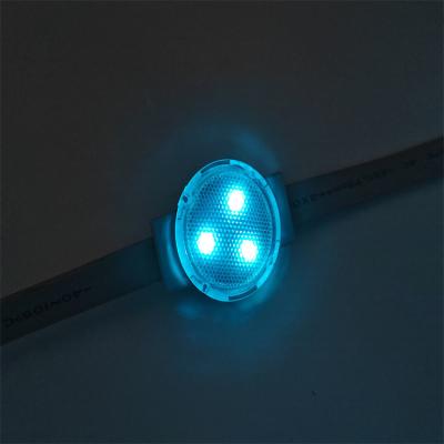 China Christmas Outdoor Decoration LED Point Lights DMX512 Programmable RGB 0.8W IP67 12V for sale