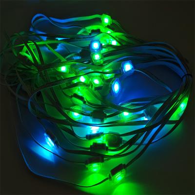 China SMD5050 RGBW Smart Pixel LED Strip Light 60PCS DC24V IP67 Outdoor Eave Christmas Decoration for sale