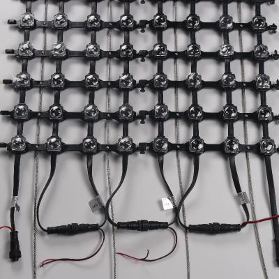 China IP67 Waterproof LED Mesh Screen Point Lights 12V 200-240W for Landscape Installation for sale
