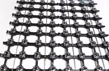 China Outdoor programmable P125 led grid pixel screen advertising mesh screen light for sale