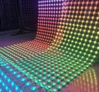 China P31 RGB LED Mesh Video Curtain Waterproof Transparent Flexible Display 12V 200W for sale