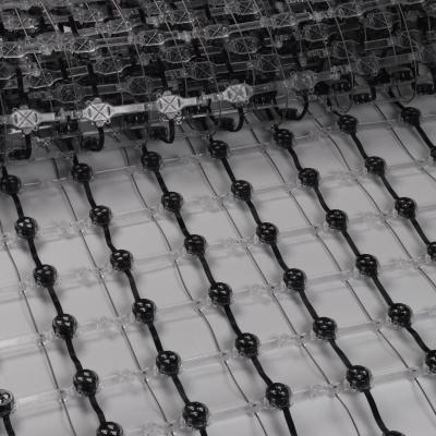 China IP67 RGB LED Mesh Curtain 30mm 12V SMD5050 for Outdoor Decorative Lighting for sale