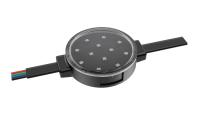 China 0.3W 24V RGB 50mm IP67 Waterproof DMX512 LED Pixel Point Light for sale