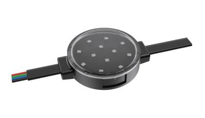 China 0.3W 24V RGB 50mm IP67 Waterproof DMX512 LED Pixel Point Light for sale