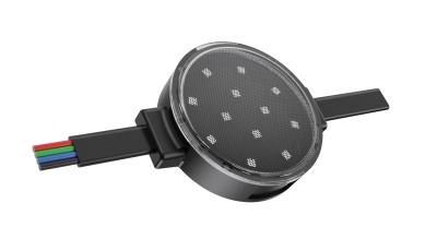 China 50mm LED Aluminum Channel Profile Track Lighting for Pixel Point Light DC24V 3.5W RGBW for sale