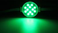 China 50mm LED Aluminum Channel Profile Track Lighting for Pixel Point Light DC24V 3.5W RGBW for sale