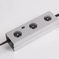 China IP67 RGBW Soffit Light 24V 200-240W Recessed Eaves Light for Residential Commercial for sale