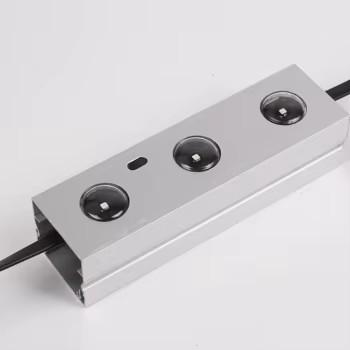 China IP67 RGBW Soffit Light 24V 200-240W Recessed Eaves Light for Residential Commercial for sale