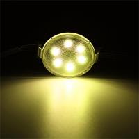 China 50mm diameter point light source red green blue monochrome 24V outdoor permanent pixel light for sale