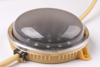 China Outdoor permanent red green blue pixel light 100mm diameter point light source for sale