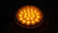 China 5W 100mm RGB LED Point Light IP67 Waterproof Outdoor DC24V Epistar Chip PC Body for sale