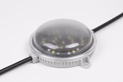 China 100mm RGB LED Point Light 5W DC24V IP67 Waterproof PC Body Outdoor Garden Landscape Lighting for sale