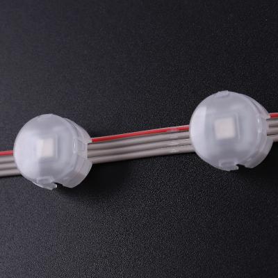 China CE Certified DC12V 20mm IP67 Programmable RGB LED Eave Light 0.4W 60pcs for sale