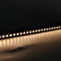 China 18W LED Wall Washer Aluminum Lamp Body 1000mm Double-Angle Lens IP67 Landscape Lighting for sale