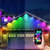 China Smart RGBW Eaves Light 36 LEDs IP67 Waterproof DC24V Permanent Outdoor Decoration for sale