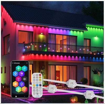China IP67 Waterproof LED Pixel Point Light 1.5W DC24V RGBW Outdoor Christmas Decoration for sale