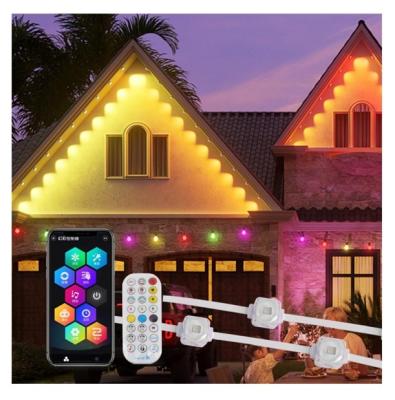 China Outdoor LED Pixel Point Light Source Kit 72PCS DC24V RGBW Programmable Christmas Lights for sale
