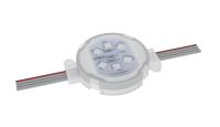 China Waterproof SMD 5050 DC 24V Flexible LED Strip IP67 Outdoor Decoration 50mm 1.5W for sale