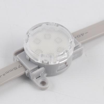 China 30mm LED Point Light Source 1.5W DC24V RGB IP67 Self-Cleaning Architectural Lighting for sale