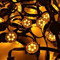 China High Brightness 50mm Pixel LED Point Light Single DMX 512 Theme Decorative Building for sale