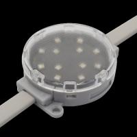 China 50mm DMX512 RGB LED Point Light 3W DC24V IP67 Waterproof for Facade for sale