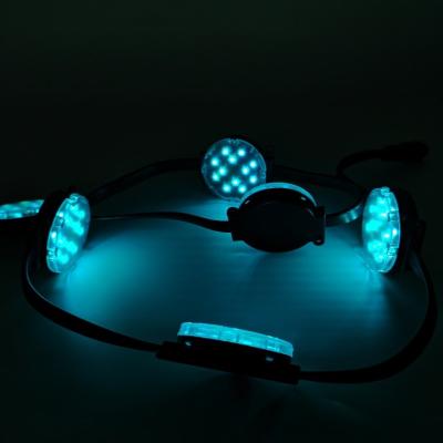 China 50mm RGBW LED Point Light DMX512 3.5W DC24V IP67 Waterproof for Facade for sale