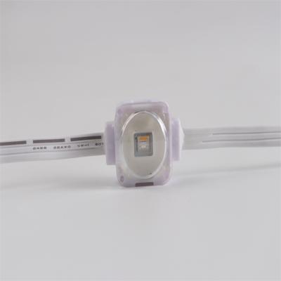 China Miracle Bean 25mm DC24V RGB 1.5W IP67 Programmable LED Point Light for Outdoor Eaves Lighting for sale