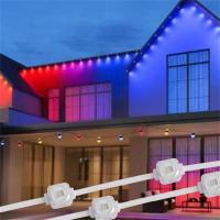 China Miracle Bean 25mm DC24V RGB 1.5W IP67 Programmable LED Point Light for Outdoor Eaves Lighting for sale