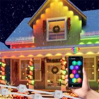 China Miracle Bean 25mm DC24V RGB 1.5W IP67 Programmable LED Point Light for Outdoor Eaves Lighting for sale