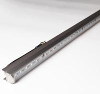 China RGB Color Linear LED Strip 12W 24V DC IP65 Waterproof Outdoor Lighting with 30,000 Hour Lifespan for sale